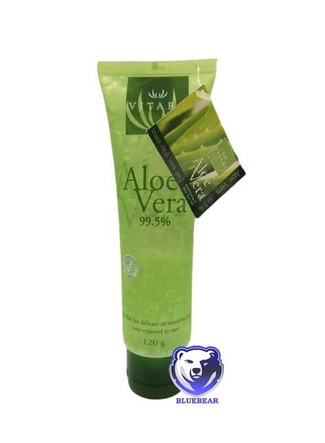 Vitara Aloe Vera Gel 99 5 120g เจลว่านหางจระเข้ หลอดใหญ่ Th