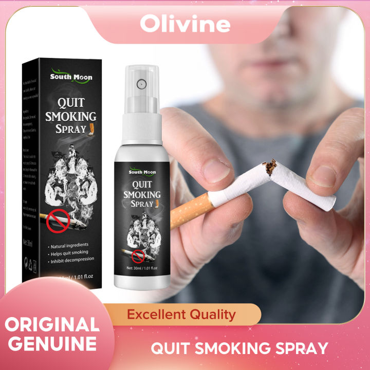 South Moon Quit Smoking Spray Ingredient Fresh Breath Control-smoking ...