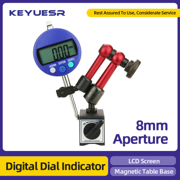 【Exclusive】 Digital Dial Indicator Electronic Dial Gauge Hour Type ...