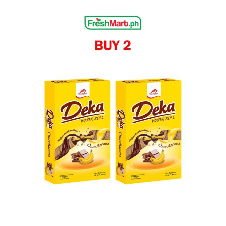BUY 2 FOR 55 Deka Wafer Roll 8g x 2 | Lazada PH