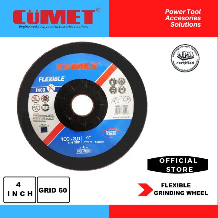 Cumet-Mata Gerinda Flexible Grinding Wheel Ukuran 4 inch | Lazada Indonesia