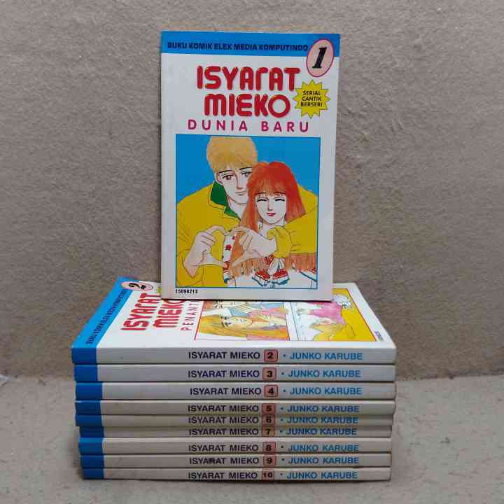 Komik Serial Cantik Berseri Isyarat Mieko Vol 1 -10 - Junko Karube - Set Tamat | Lazada Indonesia
