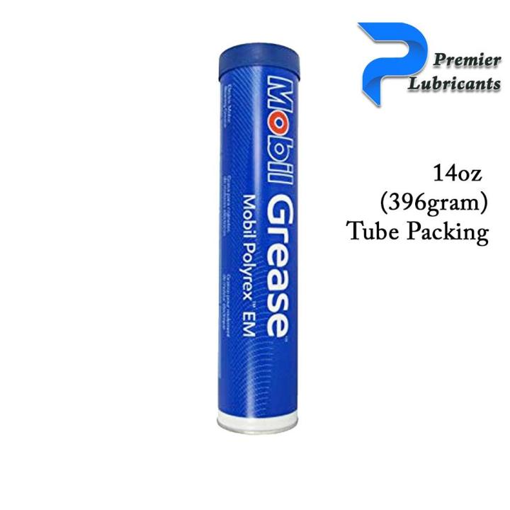 MOBIL POLYREX EM (14OZ) - High Speed Electric Motor Bearing Grease ...