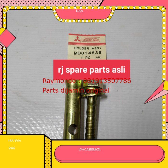 Holder spare tire carrier / penahan ban serep L300 MB014638 | Lazada ...