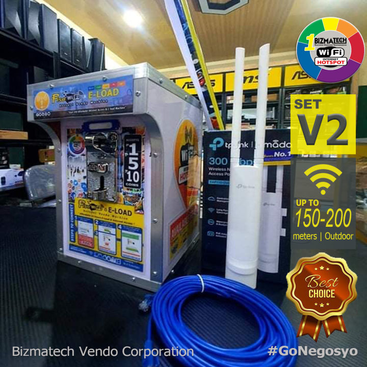 Piso Wifi Vendo Machine Pro V2 | Lazada PH