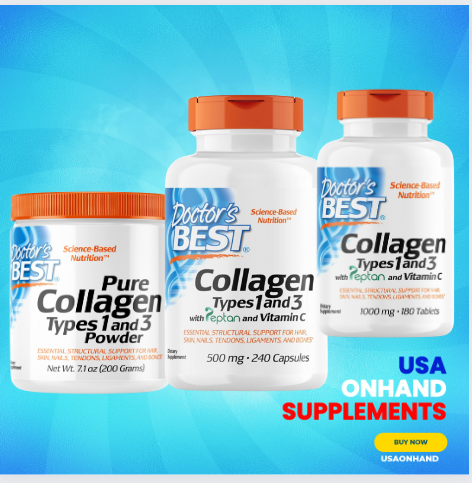 USAOnhand| Doctor's Best, Pure Collagen Types 1 and 3 Powder, 7.1 oz ...