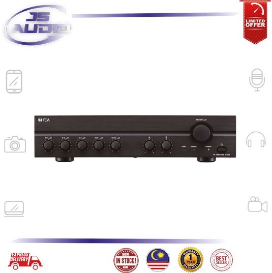 TOA A-2240 Mixer Power Amplifier | Lazada