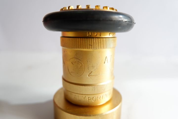 Adjustable Fog Nozzle Brass Finish 40mm 1 1/2 | Lazada PH