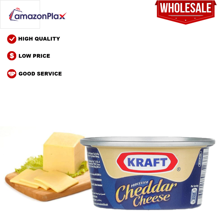 Kraft Cheddar Cheese Can (50g/100g)جبنة كرافت شيدر | Lazada