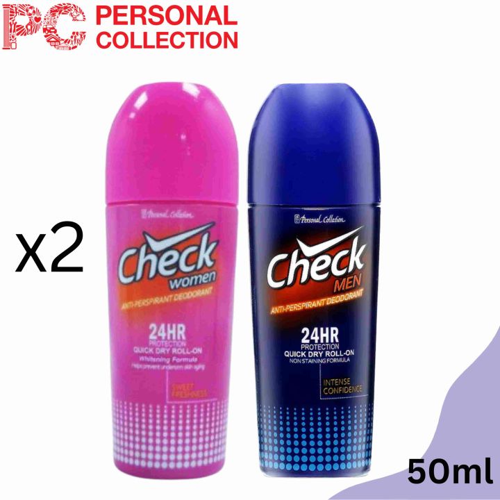 PERSONAL COLLECTION ORIGINAL CHECK ANTI-PERSPIRANT DEODORANT FOR MEN ...