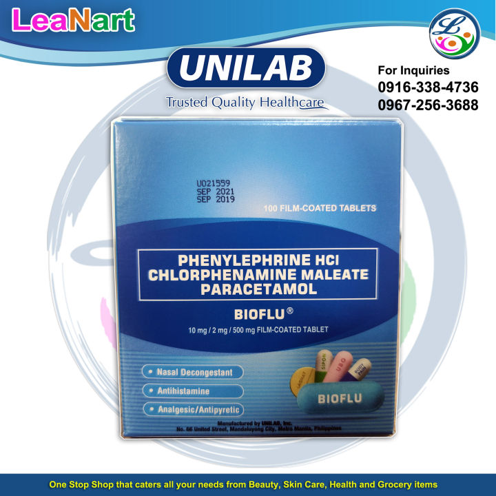 BIOFLU 500mg (100 Tablets) | Lazada PH