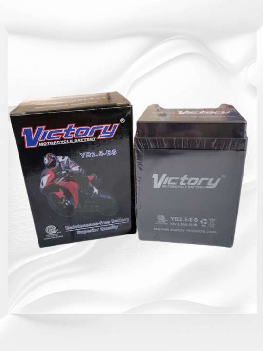 MOTORCYCLE BATTERY YB2.5-BS FOR BAJAJ /CT100 | Lazada PH