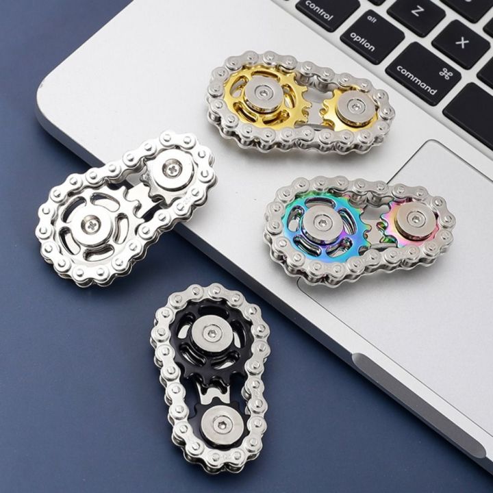 IPIE2 Bánh răng Xích Con quay Fidget Spinner Con quay hồi chuyển Đầu ...
