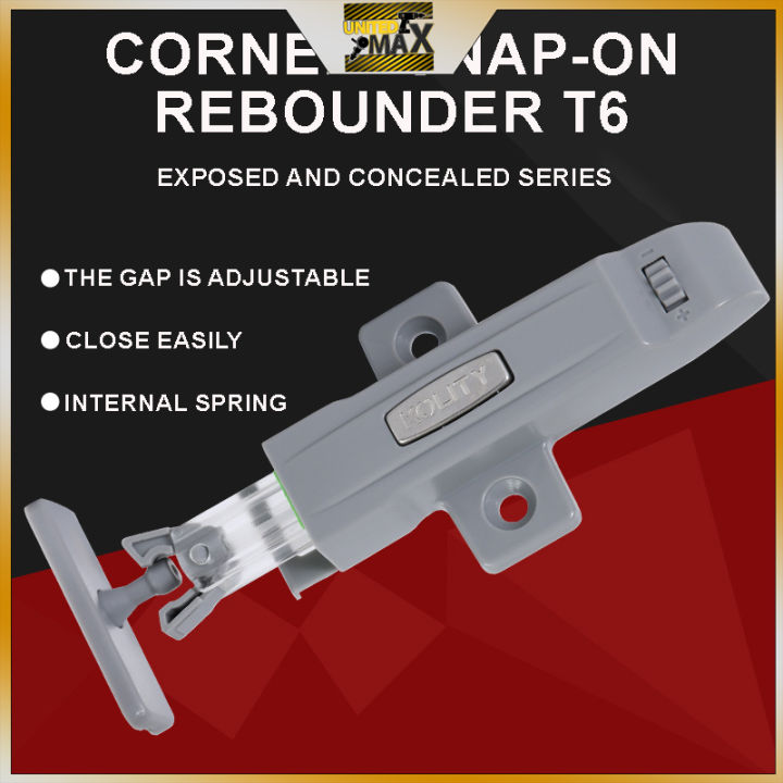 【Adjustable door gap distance】Cabinet Catches Closer Roller Catch ...