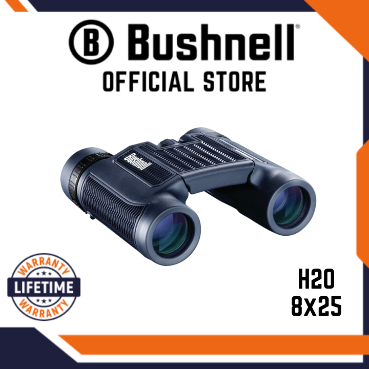 Bushnell H20 Waterproof Binoculars 8X25mm (Model: 138005) | Lazada
