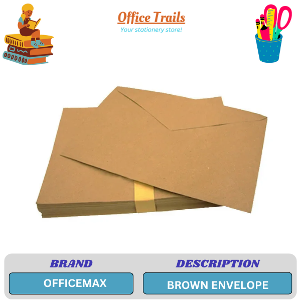 Brown Envelope Short, A4 and Long Sold Per Dozen (12Pieces) | Lazada PH