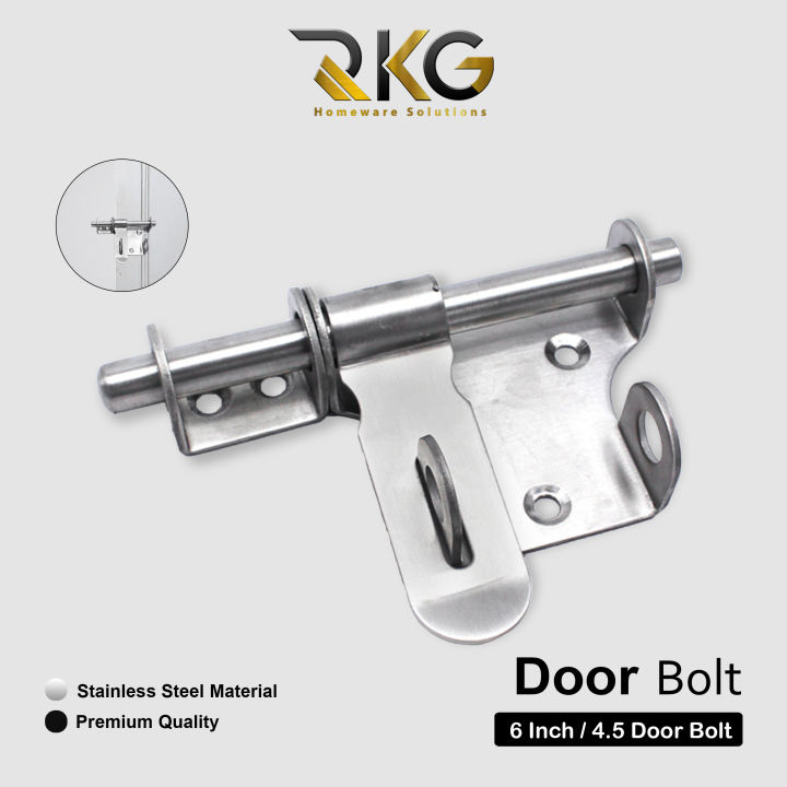 Slot Pintu Gudang 6 Inci Stainless Sus 304 l Grendel Gembok Overpal ...