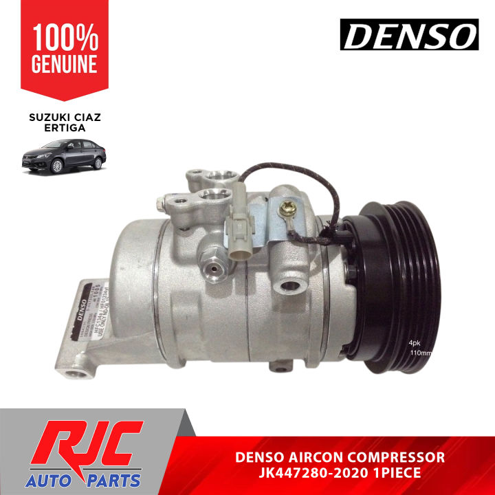 Denso JK447280-2020 Aircon Compressor For Suzuki Ertiga/Ciaz 1Pc ...