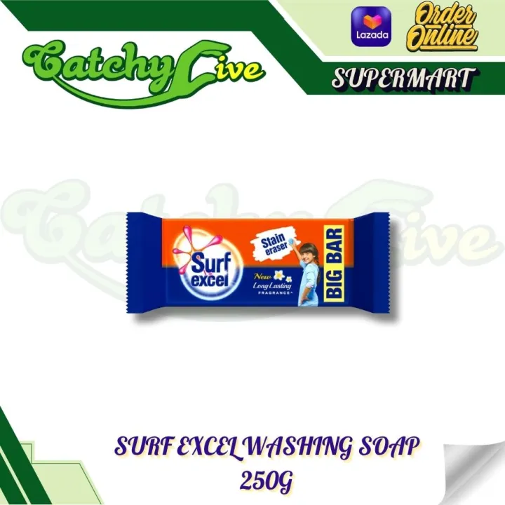 RIN /SURF EXCEL/TRIPLE POWER DETERGENT CAKE WASHING SOAP 250G | Lazada ...