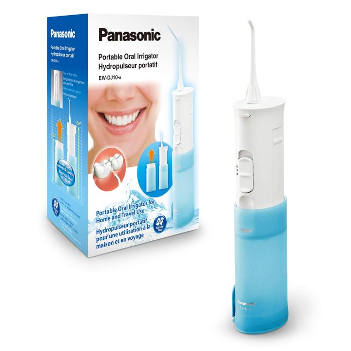 Panasonic Portable Water Flosser, 2-Speed Battery-Operated Oral ...