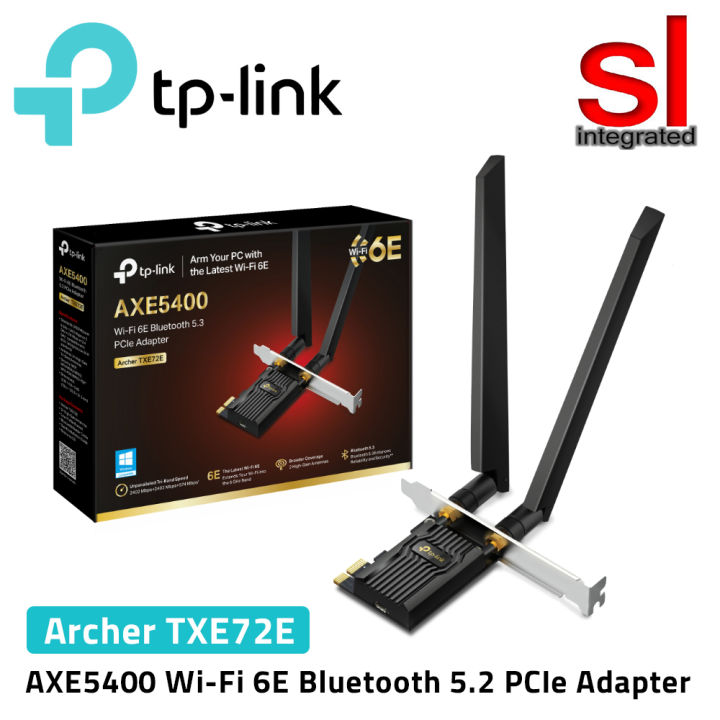 TP-Link Archer TXE72E AXE5400 Wi-Fi 6E Bluetooth 5.2 PCIe Adapter | Lazada