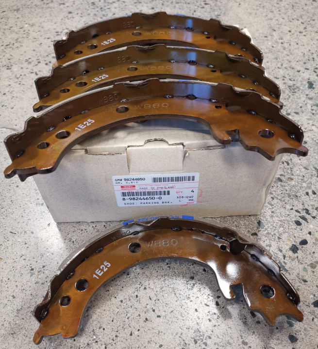 ISUZU แท้ศูนย์ ก้ามเบรคมือหลัง ISUZU D-MAX / CHEVROLET TRAILBLAZER'13 ...