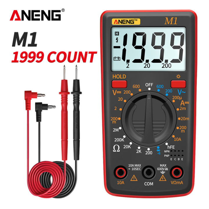 【FREE SHIPPING】ANENG M1 Digital Multimeter Esr Meter Multimetro Tester ...