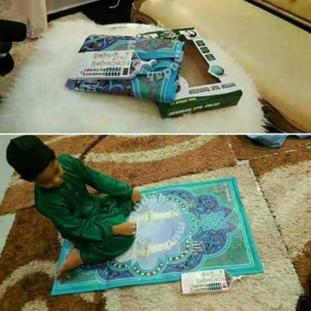 prayer kit educational electronic panel(SEJADAH + PANEL) | Lazada
