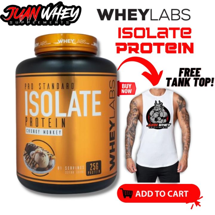 WHEYLABS PRO STANDARD ISOLATE 5LBS with FREEBIES - Wheylabs | Lazada PH