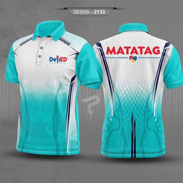 DEPED MATATAG POLO SHIRT UNIFORM FULL SUBLIMATION POLO FOR WOMEN AND ...
