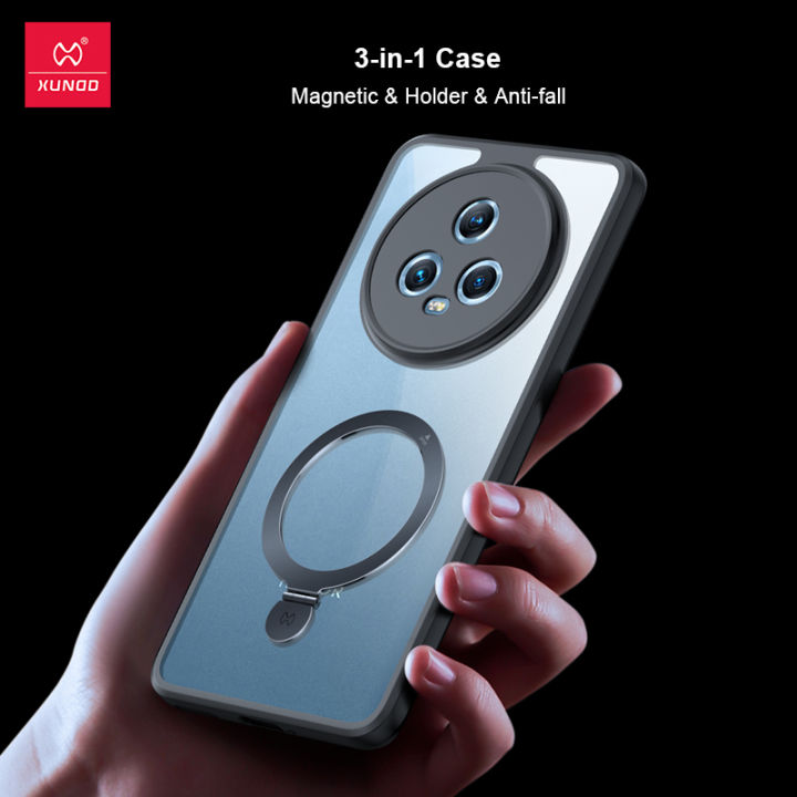 XUNDD เคส Honor Magic5/Magic5 Pro/ Magic6/Magic6 Pro เคสมือถือโปร่งแสงกันกระแทกฝาหลังเคสนิ่มรวม ...