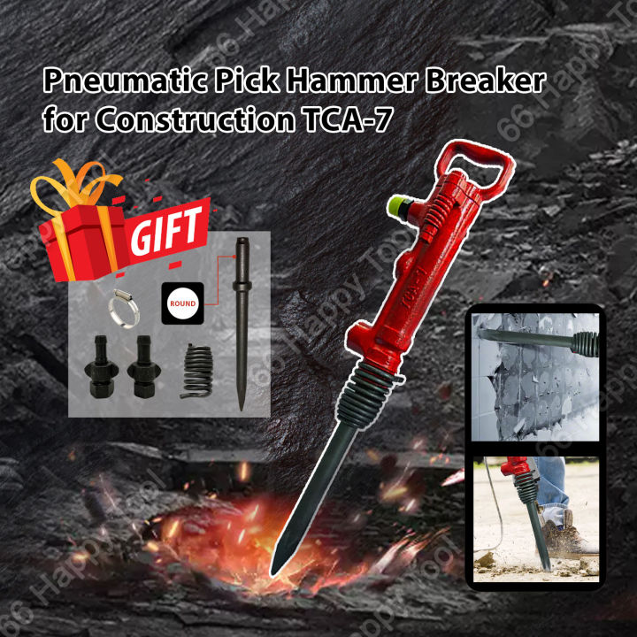 TCA-7 Paving Breaker Pneumatic Air Pick Hammer Powerful Construction Heavy Duty Demolition Tools ...