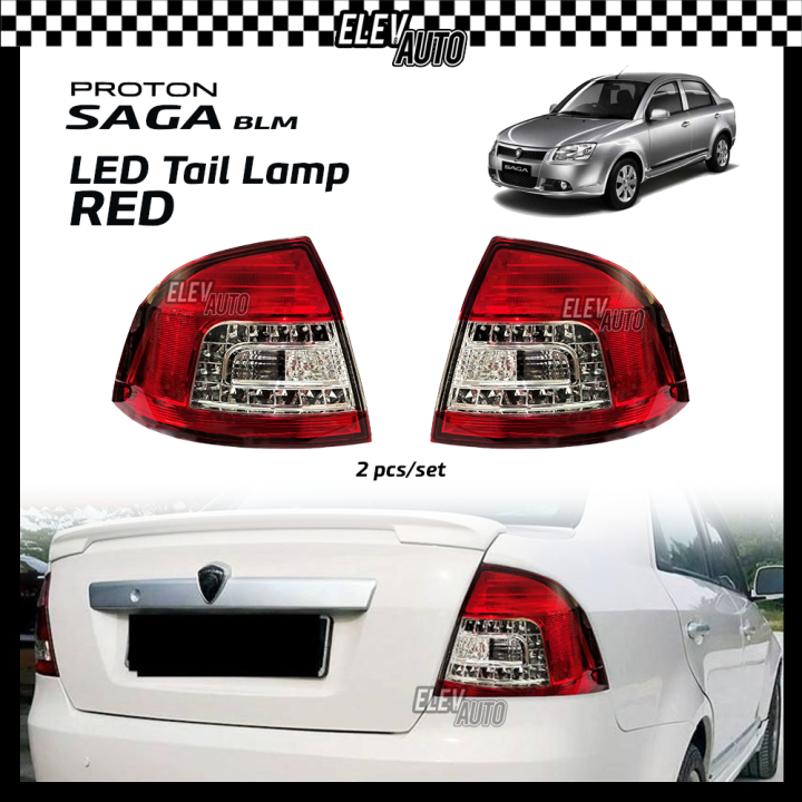 Proton Saga BLM LED Tail Lamp Tail Light Proton Saga Accessories | Lazada