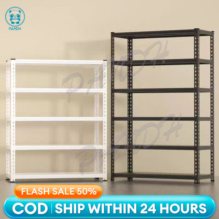 Stainless Rack Metal Shelf Boltless Rack Heavy Duty Steel Rack 3/4/5/6 Layer Metal Rack | Lazada PH
