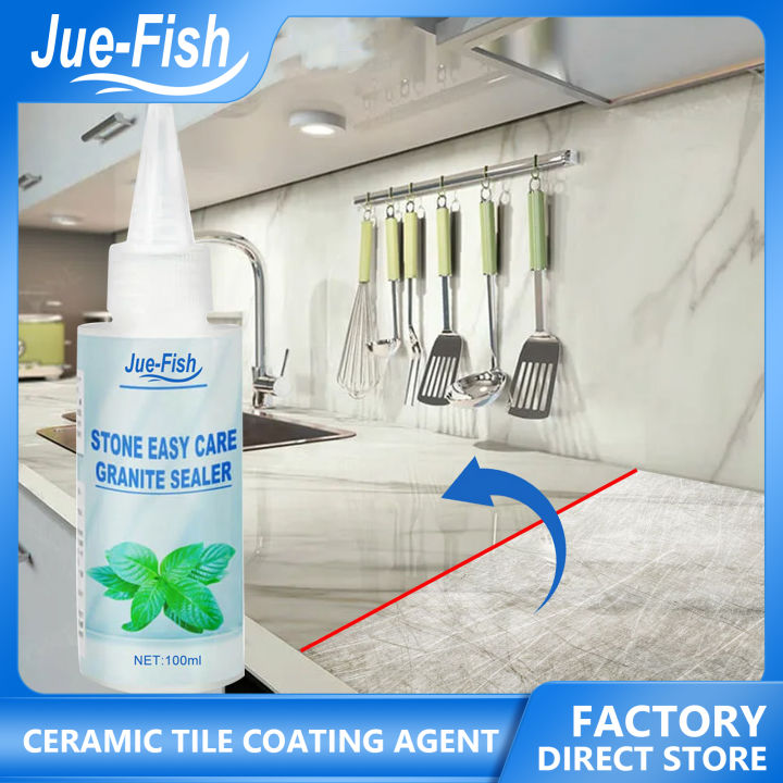 JUE-FISH สารเคลือบกระเบื้องเซรามิกเคาน์เตอร์ห้องครัวกระเบื้องเซรามิกรอย ...