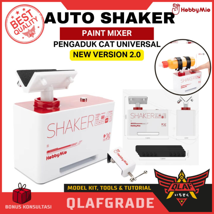 Paint mixer AUTO SHAKER 2.0 Hobby mio - pengaduk mixing campur cat ...