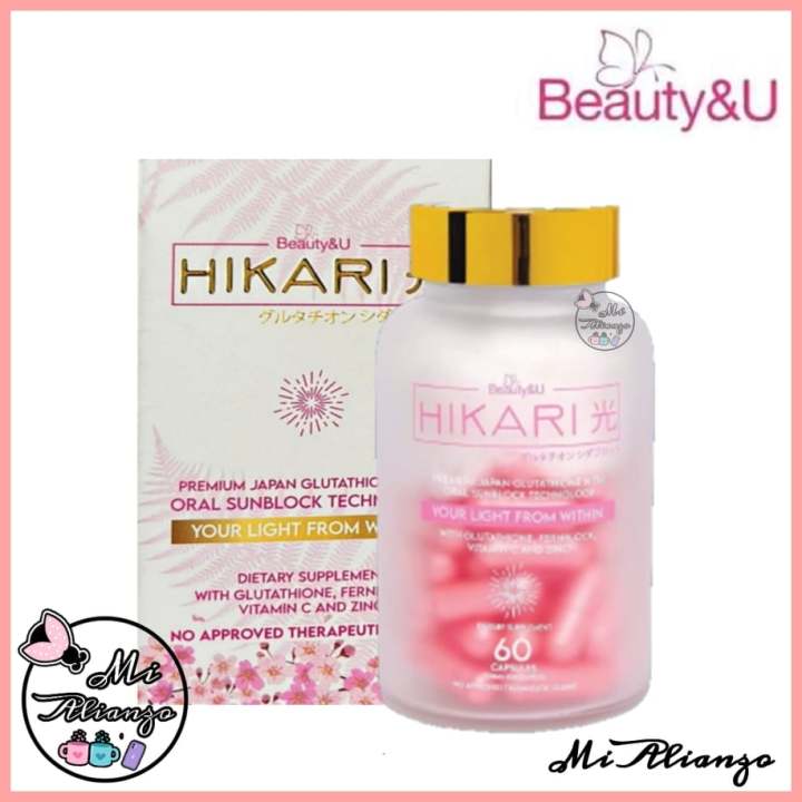 Hikari Premium Japan Glutathione With Oral Sunblock Technology ...