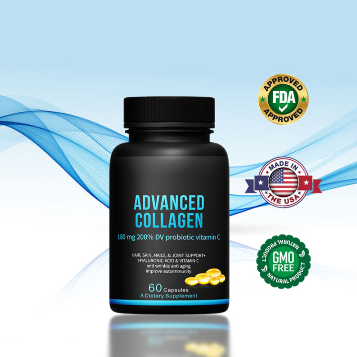 Collagen Complex - Type I, II, III, V, X, Moisturizing, Whitening, Anti ...