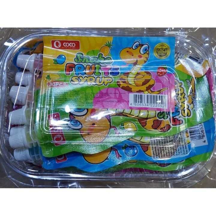 COCO SNAKE FRUITS SYRUP 30 PCS | Lazada PH