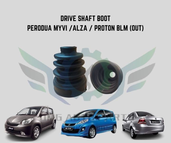 {DRIVE SHAFT BOOT} PERODUA MYVI , ALZA / PROTON BLM (OUT) | Lazada