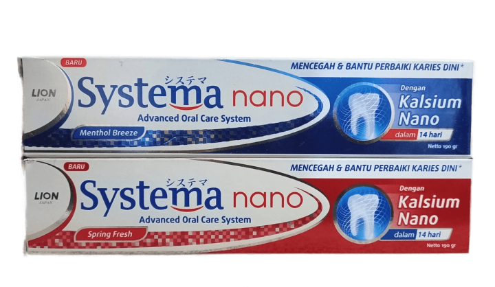 Systema nano pasta gigi 190g | Lazada Indonesia