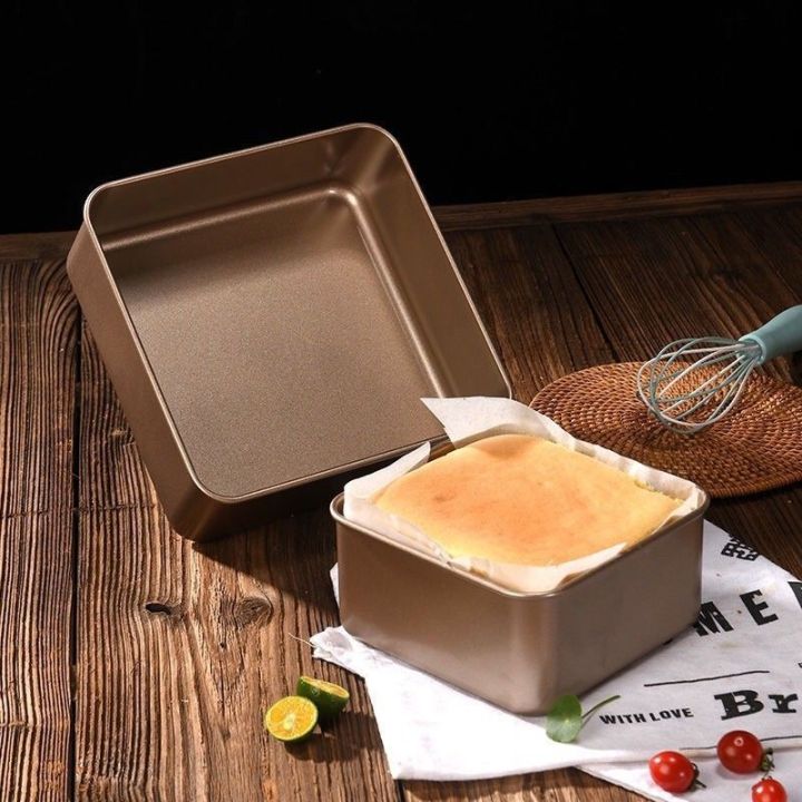 Square Non- Stick Cake Mould Cake Tin Extra Thick / Acuan Loyang Kek ...