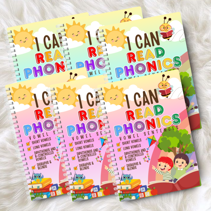 Phonics Sentence Book for Kids | Reading Practice for Beginners ...
