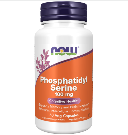 ฟอสฟาติดิลซีรีน / Phosphatidyl Serine 100 MG w/ Choline & Inositol ...