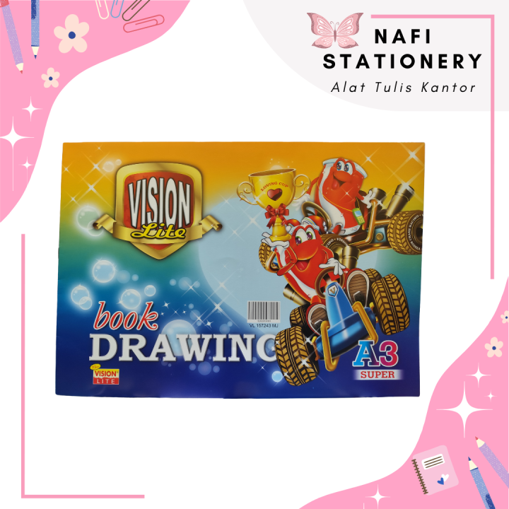 Buku Gambar A3 Vision Lite isi 8 lembar | Lazada Indonesia
