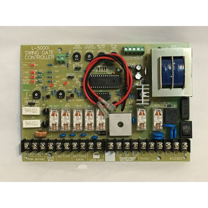 L-5000i SWING GATE CONTROLLER Auto gate control panel Swing Folding | Lazada