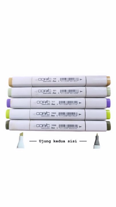Copic marker sketch & ink Copic marker sketch old stock, Spidol gambar ...