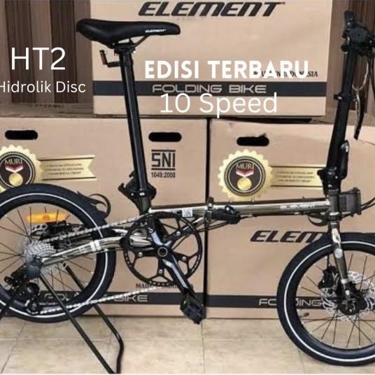 big promo SEPEDA LIPAT ELEMENT TROY X 10 SPEED - bicycle storeku ...