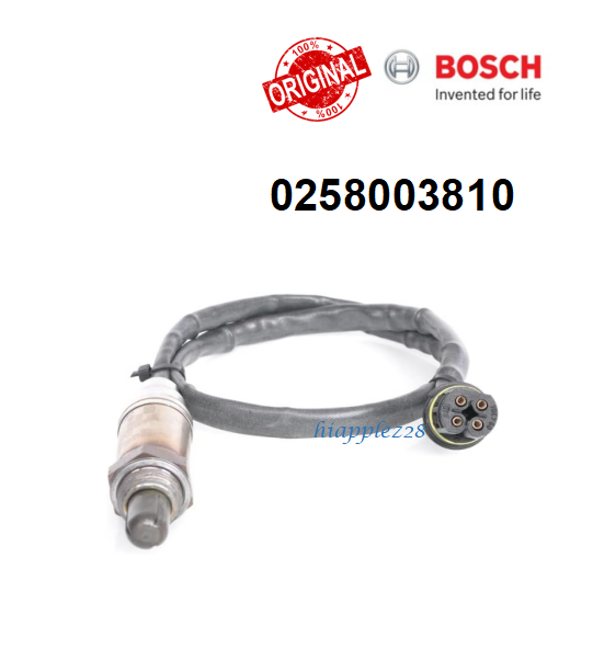 Oxygen Sensor BOSCH (ORIGINAL) 0258003810 | Lazada