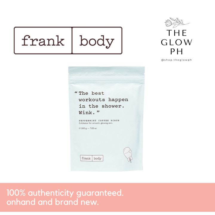 [AUTHENTIC] Frank Body Peppermint Coffee Scrub 200g | The Glow PH ...